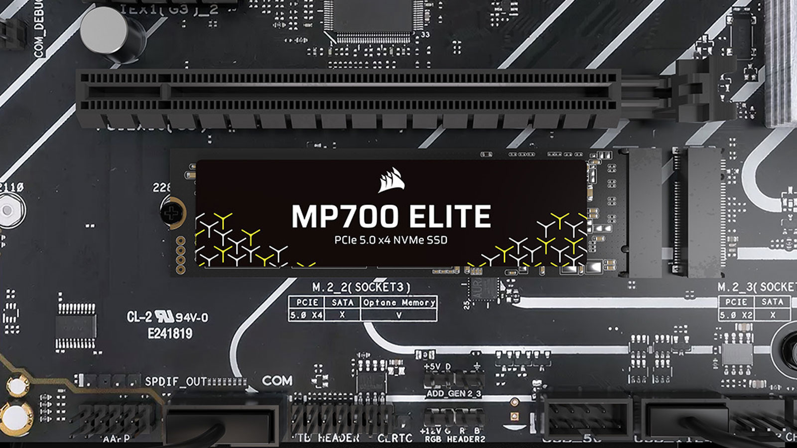 CORSAIR lanza las unidades SSD PCIe 5.0 M.2 de la serie MP700 ELITE ...