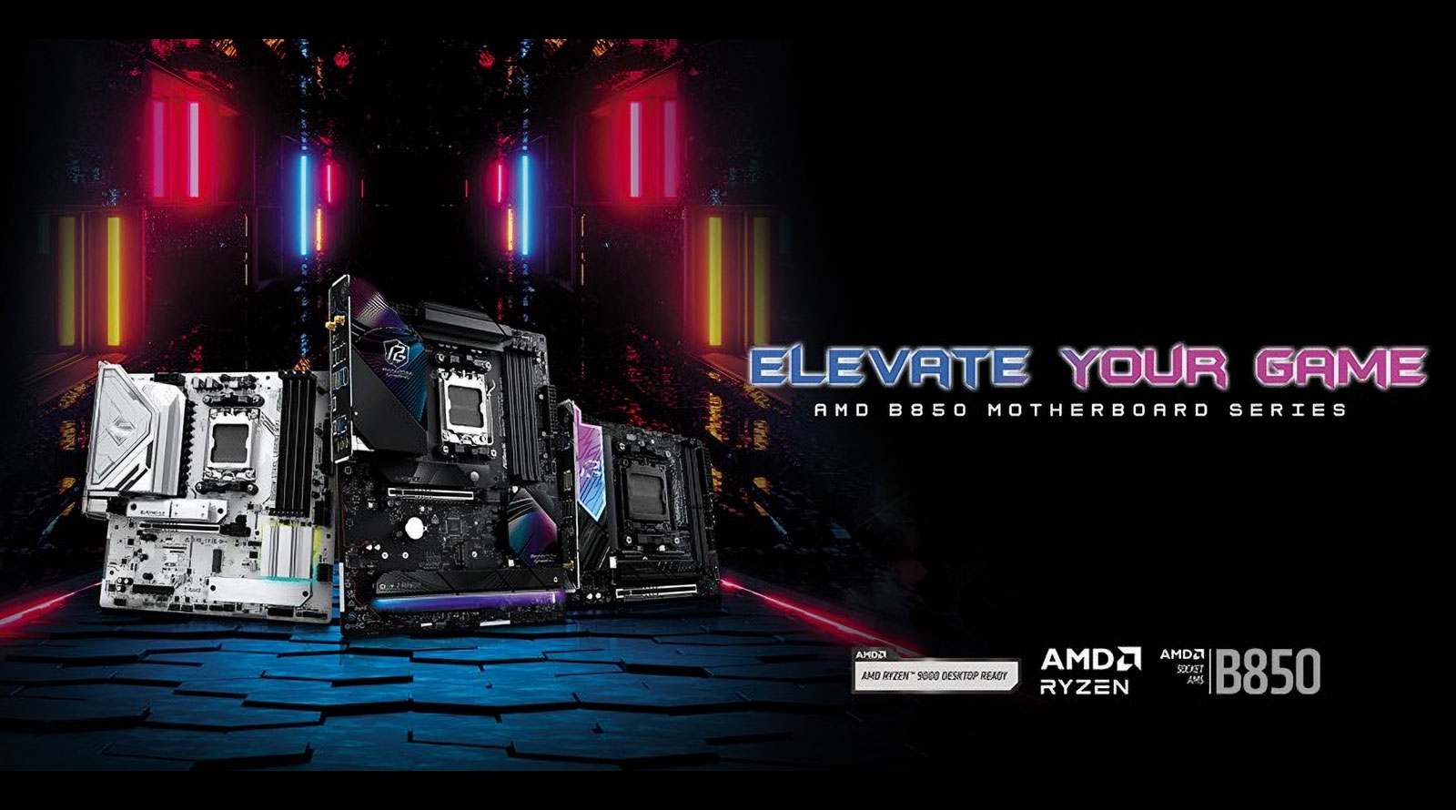ASRock lanza una completa gama de motherboards AMD B850