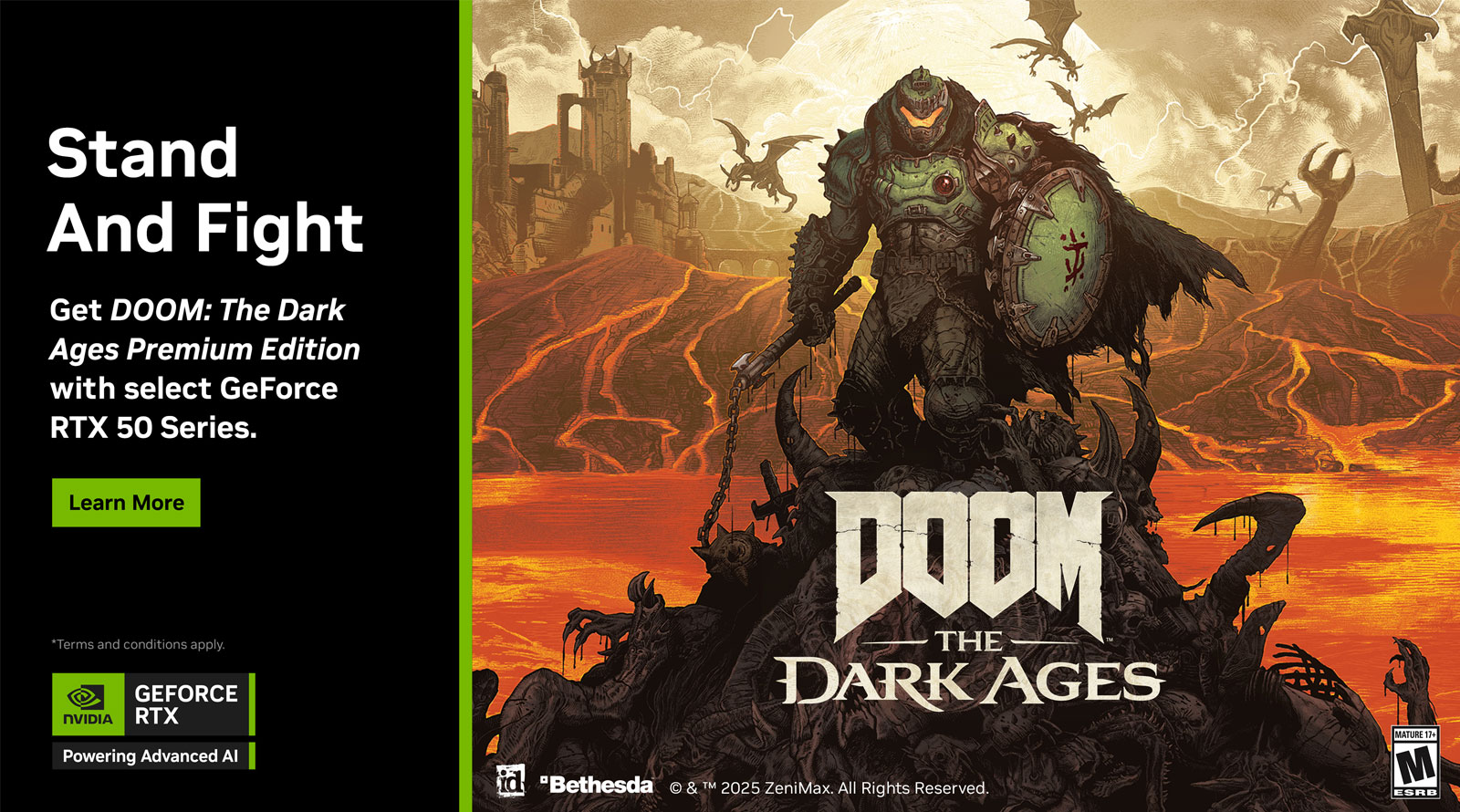 DOOM: The Dark Ages llega con bundle exclusivo para RTX 50; DLSS 4 ...